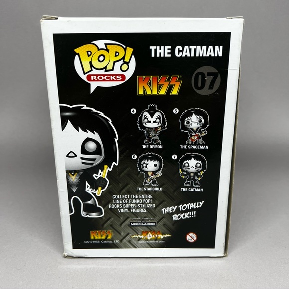 Funko | Other | Funko Pop Rocks Kiss The Catman 7 Vaulted | Poshmark